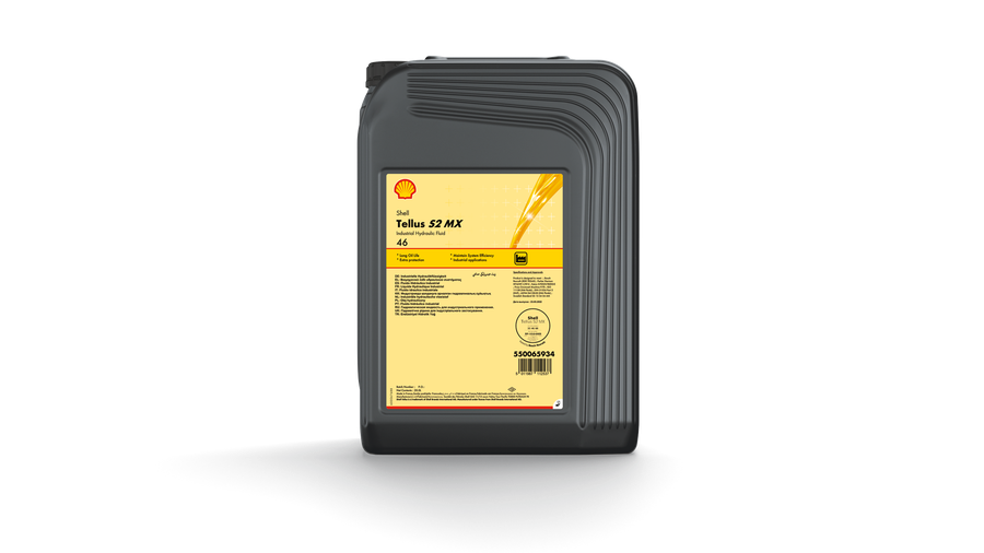 Huile hydraulique SHELL TELLUS S2 MX 46 Bidon 20L