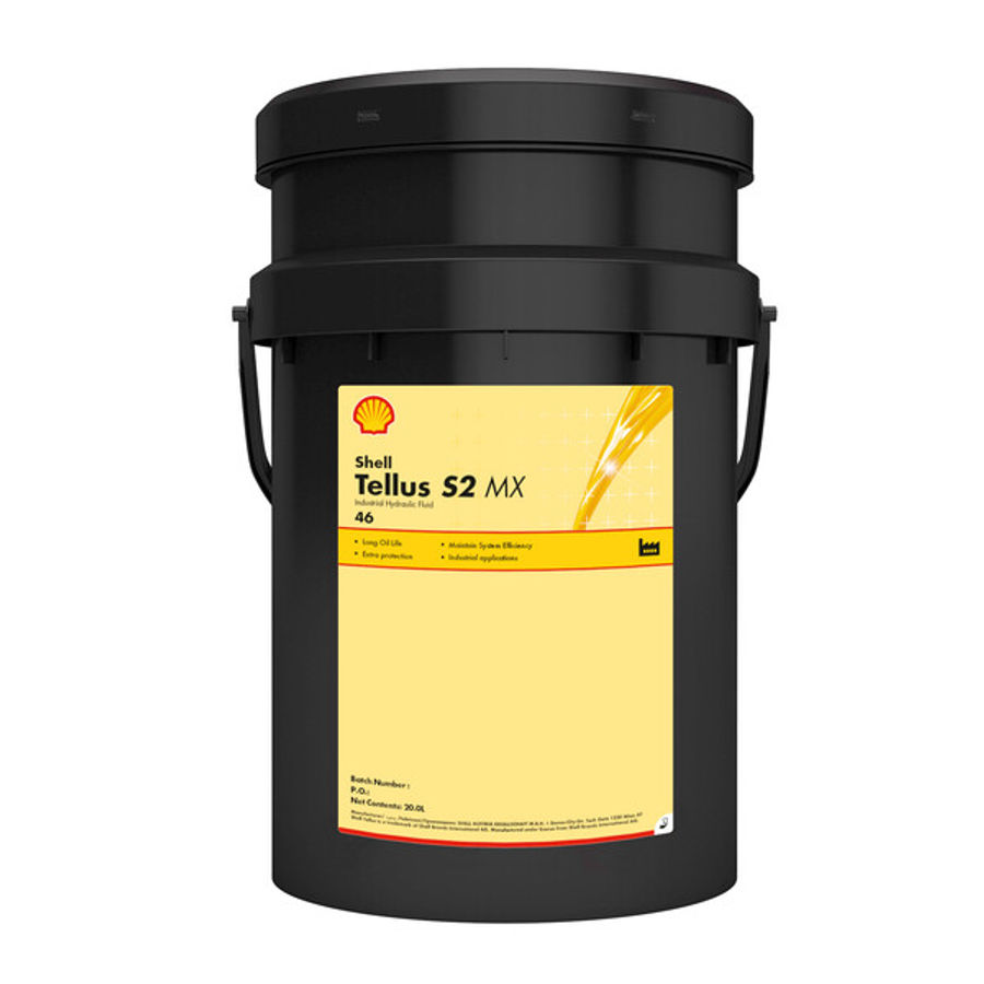 Huile hydraulique SHELL TELLUS S2 MX 46 Bidon 20L