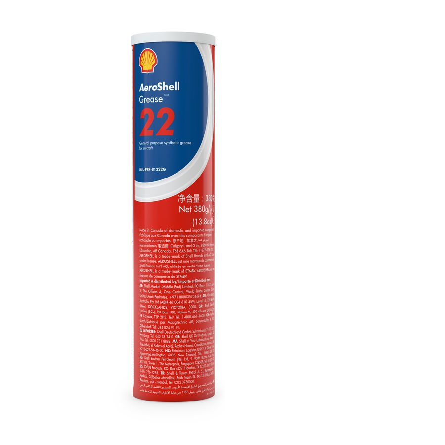 Graisse SHELL AEROSHELL GREASE 22 Carton 30x0,38KG