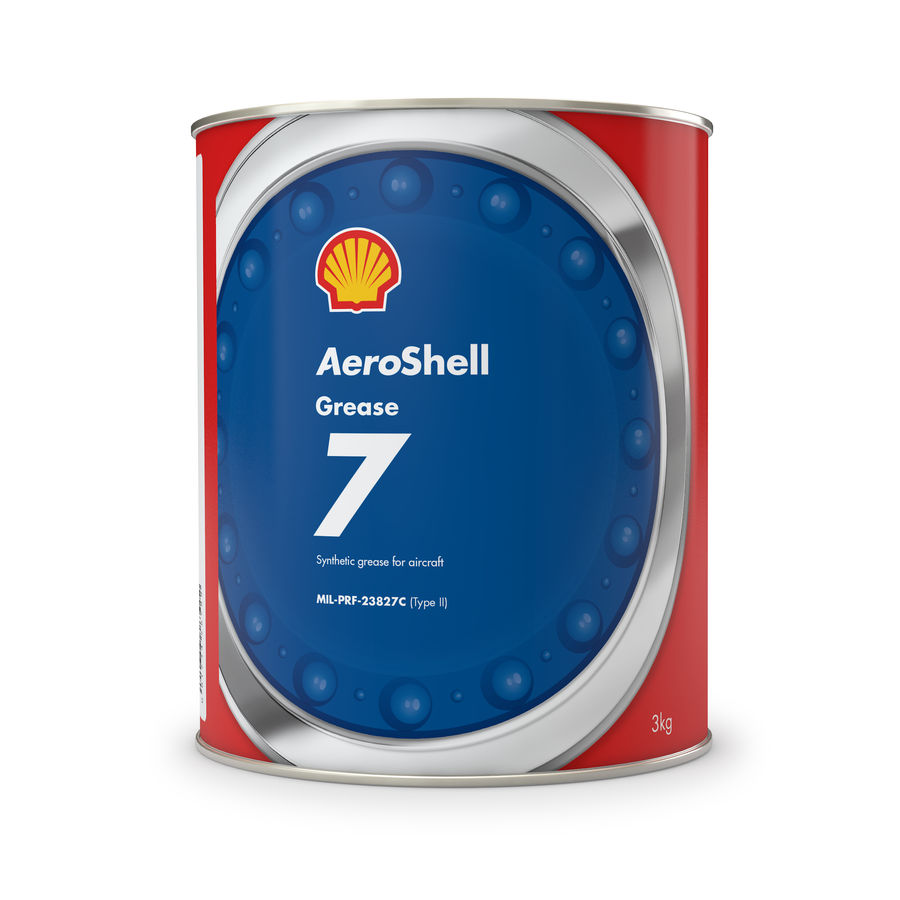 Graisse SHELL AEROSHELL GREASE 7 Pot 3KG