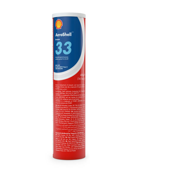 Graisse SHELL AEROSHELL GREASE 33 Cartouche 400G